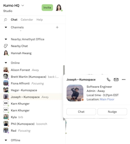 Navigating Kumospace | Kumospace